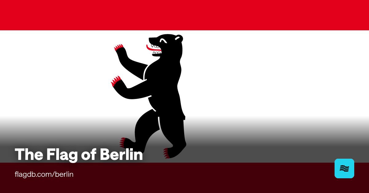 The Flag of Berlin - FlagDB - The Flag Database