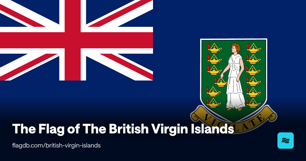 The Flag of The British Virgin Islands - FlagDB - The Flag Database