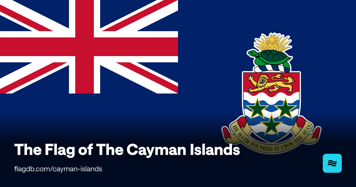 The Flag of The Cayman Islands - FlagDB - The Flag Database