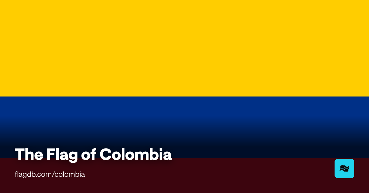 The Flag of Colombia - FlagDB - The Flag Database