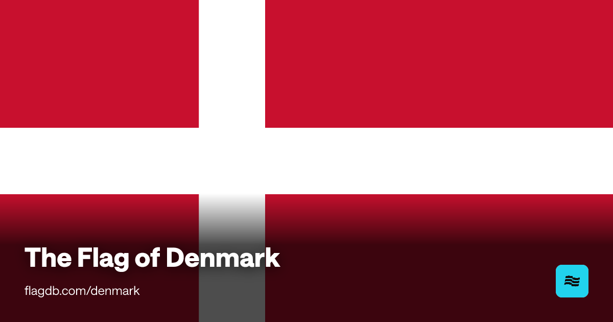 The Flag of Denmark - FlagDB - The Flag Database