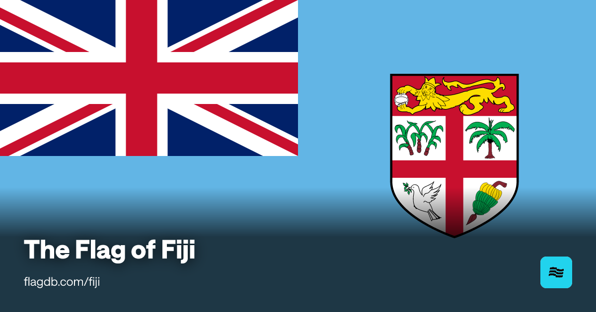 The Flag of Fiji - FlagDB - The Flag Database