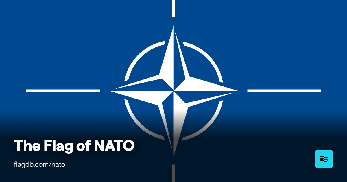 The Flag of NATO - FlagDB - The Flag Database