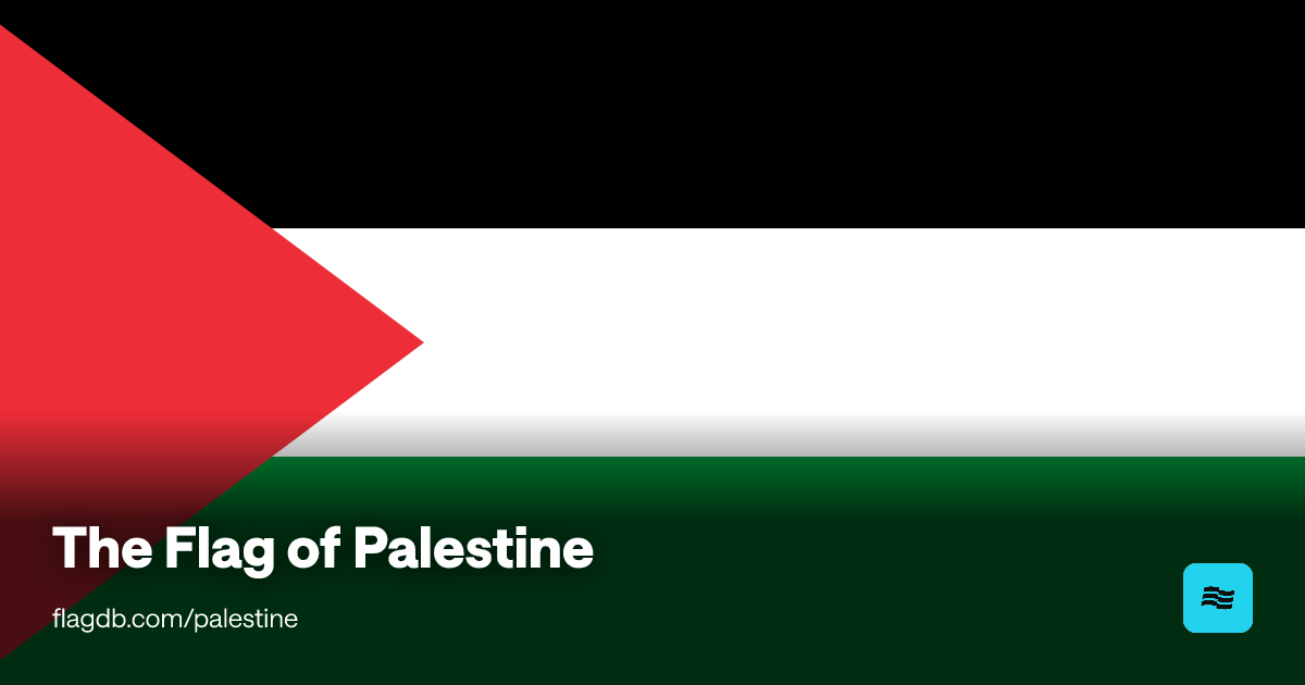 The Flag of Palestine - FlagDB - The Flag Database