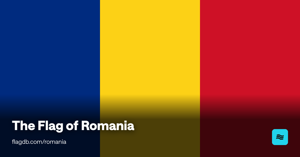 The Flag of Romania - FlagDB - The Flag Database