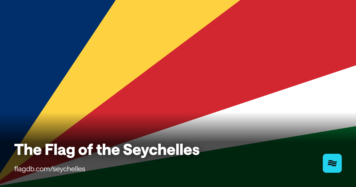 The Flag of the Seychelles - FlagDB - The Flag Database