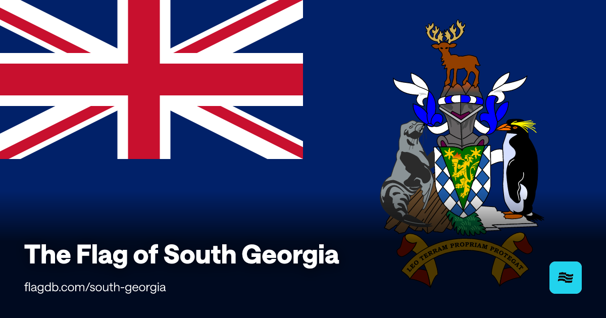 The Flag of South Georgia - FlagDB - The Flag Database